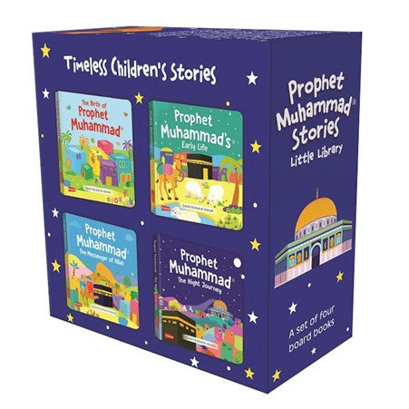 Prophet Muhammad Stories - Little Library (4 Board Books Set) – The ...